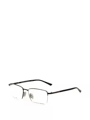 Porsche Design Rectangle-frame Glasses - Black