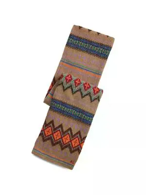 Polo Ralph Lauren Fair Isle-knit Scarf - Neutrals