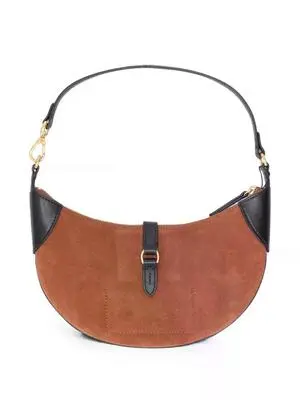 Polo Ralph Lauren Mini Polo Id Suede Shoulder Bag