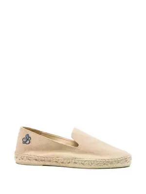 MC2 SAINT BARTH Logo-embroidered Espadrilles