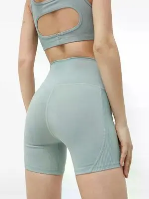 P.E Nation Free Play Ribbed Panel Shorts