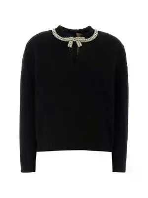Valentino Garavani Embroidered Wool Jumper