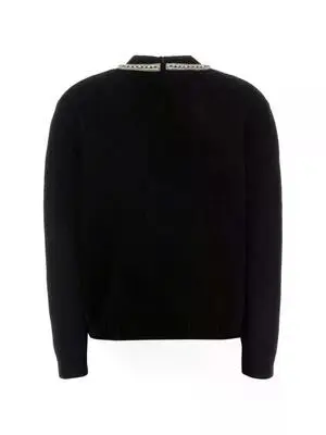 Valentino Garavani Embroidered Wool Jumper