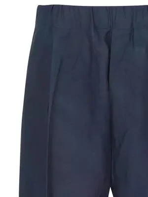 LANEUS Pleated Elasticated Shorts