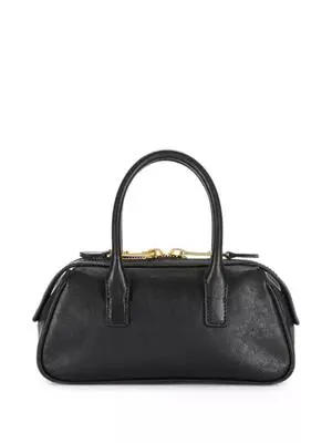 Elisabetta Franchi Small Boston Bag In Leather