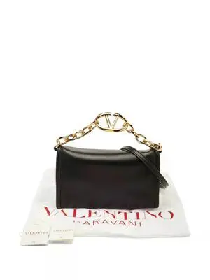 Valentino Garavani Vlogo Chain Tote Bag - Black