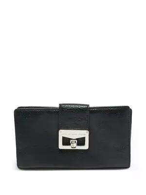 Marc Jacobs Turn-lock Flap Wallet - Black