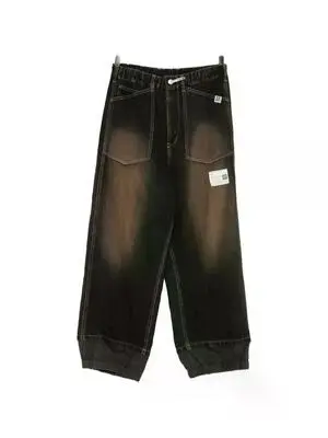Mihara Yasuhiro Sweat Layered Jeans