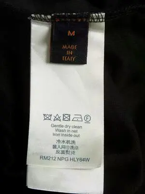 LOUIS VUITTON Embossed Logo Crew-neck T-shirt