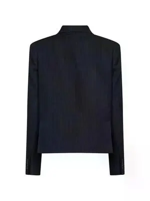Max Mara Canapa Pinstripe Double-breasted Blazer