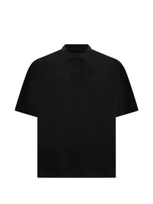 Champion Logo-embroidered Polo Shirt - Black