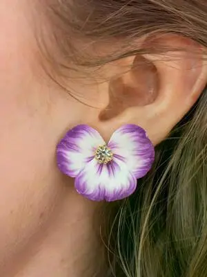 JENNIFER BEHR Aleah Floral-motif Earrings