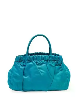 Prada Gaufre Tote Bag - Blue