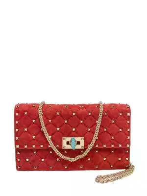 Valentino Garavani Rockstud Quilted Clutch Bag