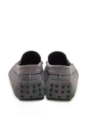 TOD'S Gommino Round-toe Loafers - Blue