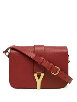 Saint Laurent Y-ligne Shoulder Bag - Red