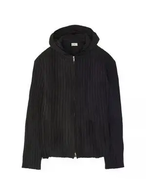 YOKE Wide-rib Zip-up Hoodie