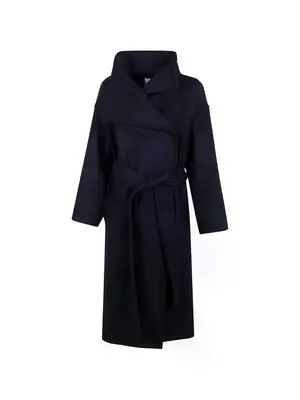 JOSEPH Double-breasted Belted Coat