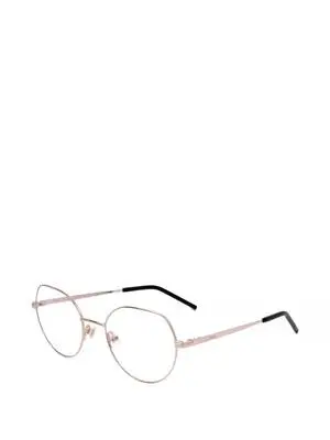 BOSS Geometric Frame Eyeglasses