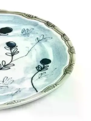 SERAX X Marni Floral-print Ceramic Plate