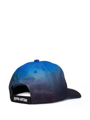 FUCKING AWESOME Gradient-effect Logo-embroidered Cap - Blue