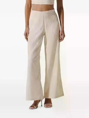 BAOBAB Louise Textured Flared Trousers