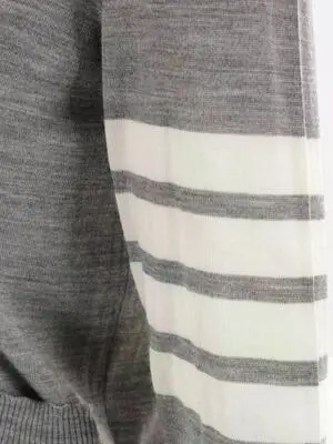 Thom Browne 4-bar Intarsia Cardigan