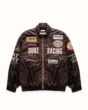 DUKE + DEXTER Dr4 Trackside Vintage Bomber Jacket