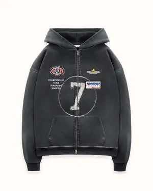 DUKE + DEXTER Dr4 Eat Dirt Washed Zip Hoodie