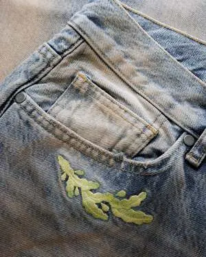 DUKE + DEXTER Dr4 Trackside Washed Denim Jeans