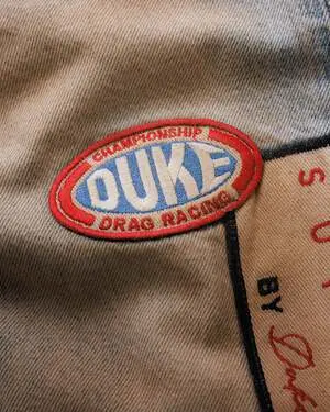 DUKE + DEXTER Dr4 Trackside Washed Denim Jeans