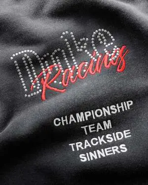 DUKE + DEXTER Dr4 Embroidered Washed Sweat Pant