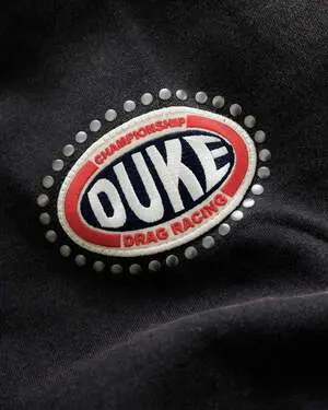DUKE + DEXTER Dr4 Embroidered Washed Sweat Pant