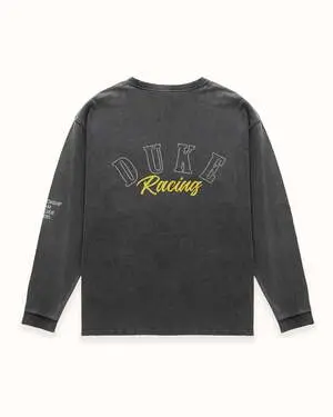DUKE + DEXTER Dr4 Washed Track Long Sleeve Top