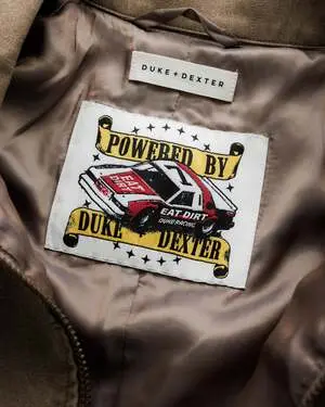 DUKE + DEXTER Dr4 Un Faded Bomber Jacket