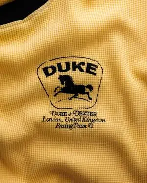 DUKE + DEXTER Dr4 Sun Faded Racing Waffle Top