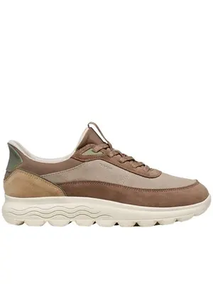 Geox Spherica Plus Lace-up Sneakers - Brown