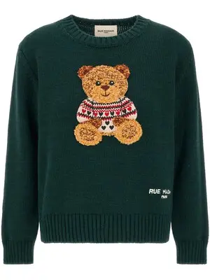 RUE MADAM PARIS Marvin Love Jumper - Green