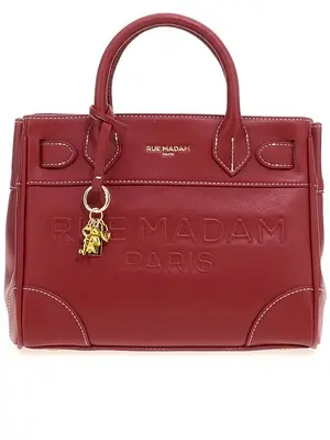 RUE MADAM PARIS La Maison Mini Tote - Red