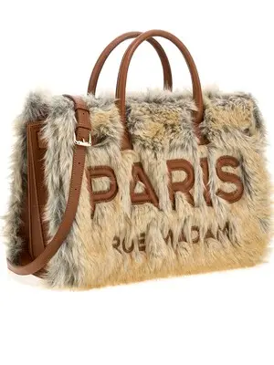 RUE MADAM PARIS Aspen Tote Bag - Beige
