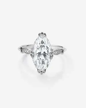 Ring Concierge 2.04 Ct. Marquise Lab Diamond In Signature Antique® Engagement Ring