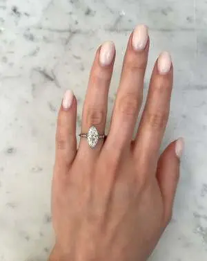Ring Concierge 2.04 Ct. Marquise Lab Diamond In Signature Antique® Engagement Ring