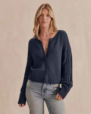 Splendid Sonoma Cardigan - Wheat Heather