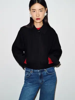 REFORMATION Bowie Jacket - Black