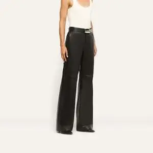 L'Agence Livvy Leather Trouser