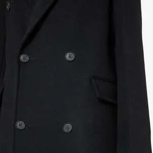 Fendi Double-breasted Wool Coat