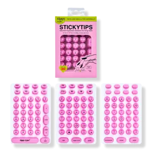 TIPPY TYPE Stickytips Keyboard Stickers For Long Nails - One-color