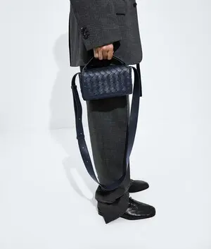 Bottega Veneta Intrecciato Mini Bag With Flap