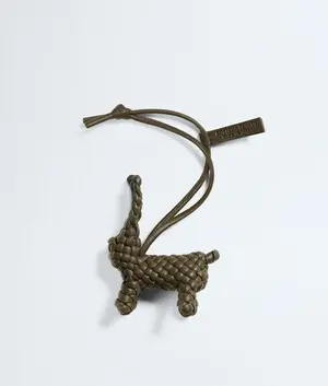Bottega Veneta Rabbit Charm - Mustard