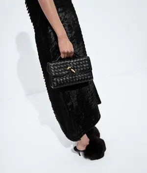 Bottega Veneta Andiamo Clutch 25